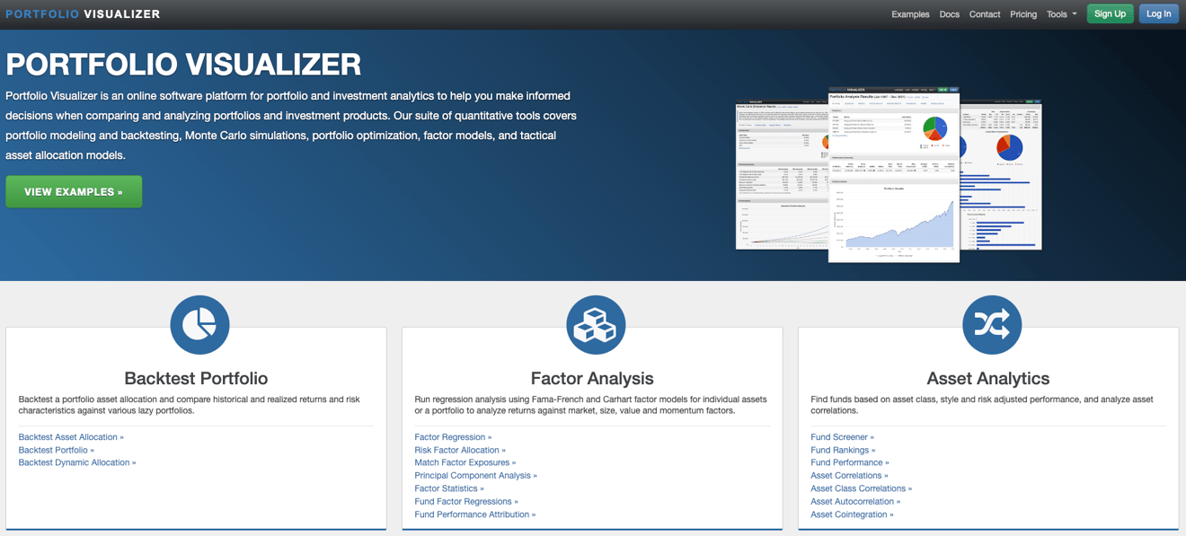 Portfolio Visualizer Review: Free Portfolio Analysis Tools