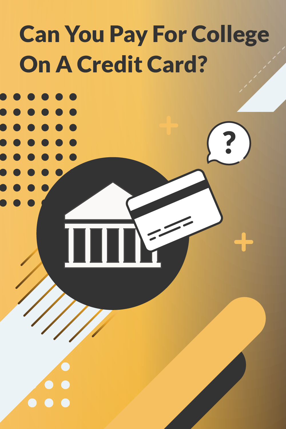 Can You Pay For College On A Credit Card?